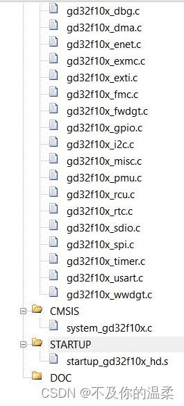 GD32F103RCT6/GD32F303RCT6（2）固件库移植_gd32f103rct6启动文件选择-CSDN博客