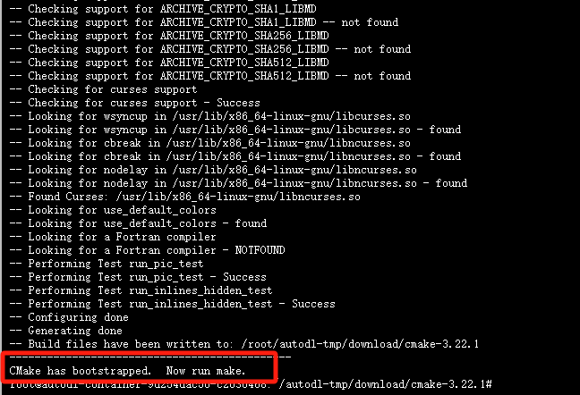 linux无root权限安装cmake(3.22.1版本)并指定自定义路径_安装cmake 3.22-CSDN博客