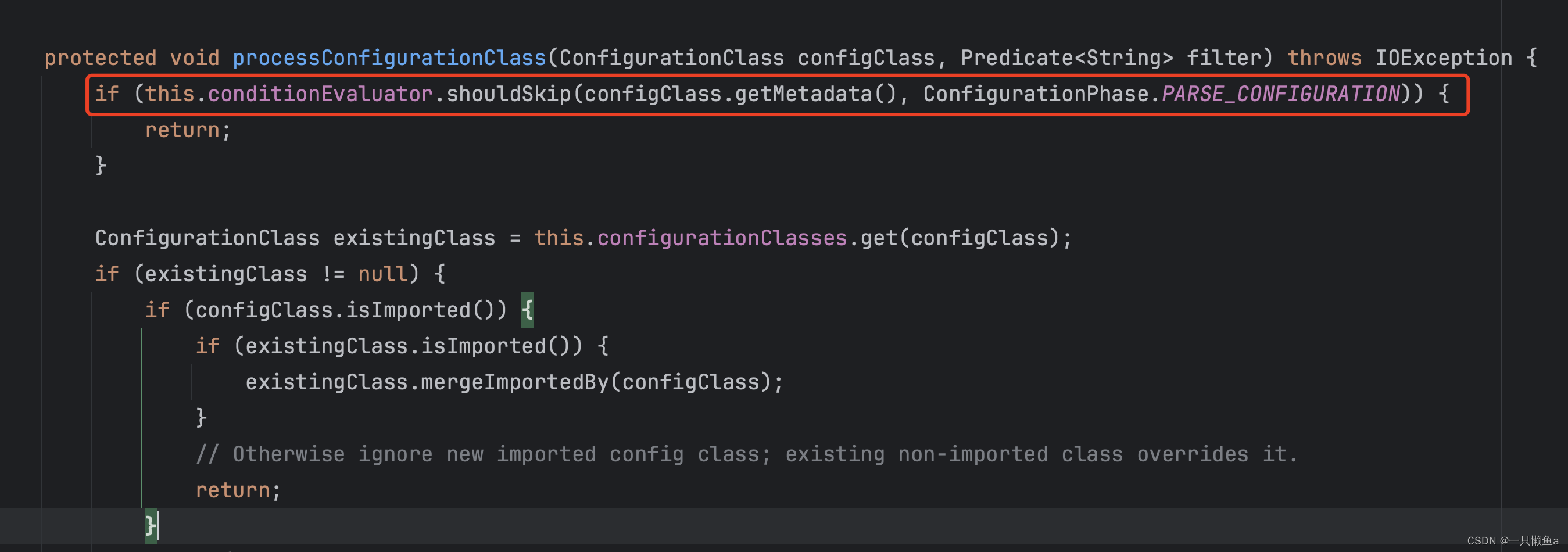 Spring之conditional源码解析conditional 源码 Csdn博客