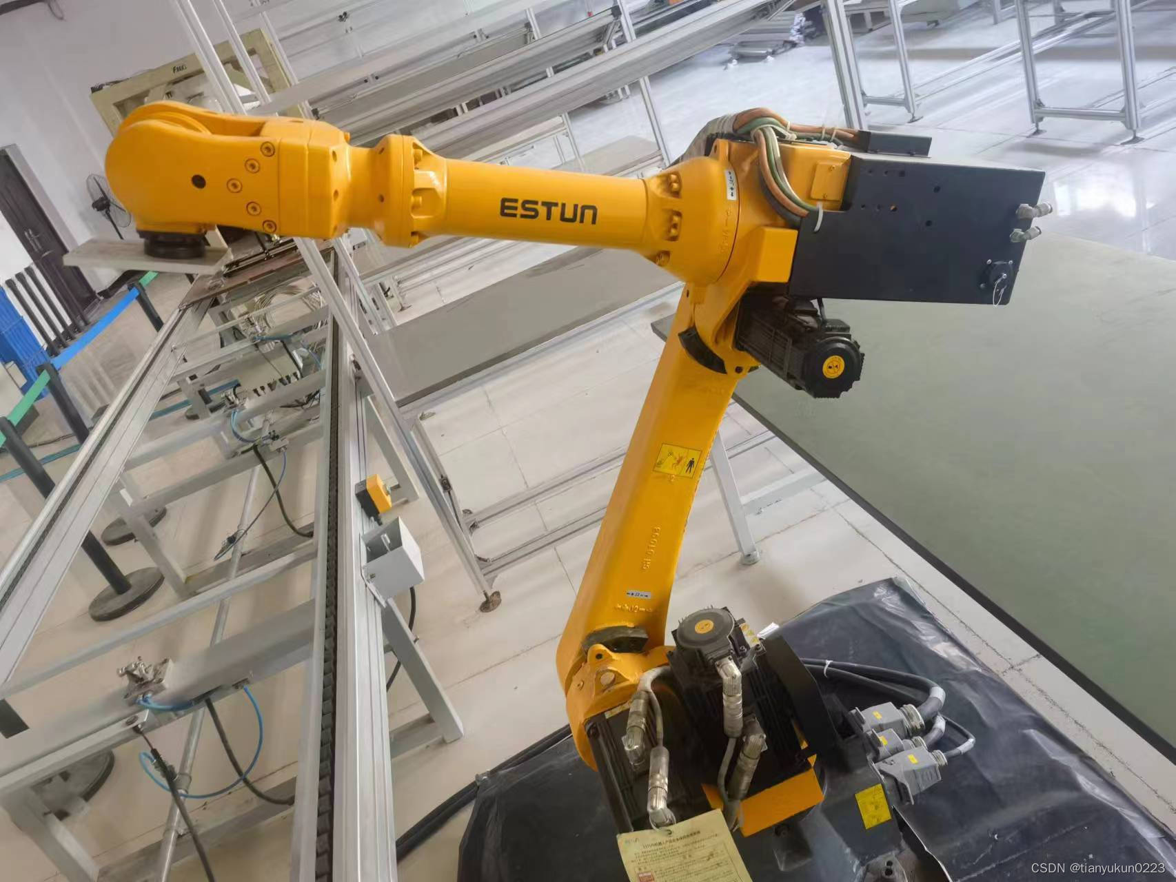 [工业机器人]ESTUN工业机器人基本操作一_埃斯顿机器人教程-CSDN博客