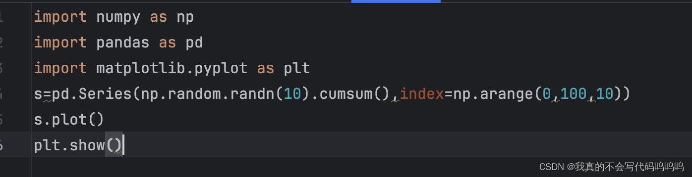 利用python进行数据分析 书籍笔记（5）python绘制点线图 Csdn博客