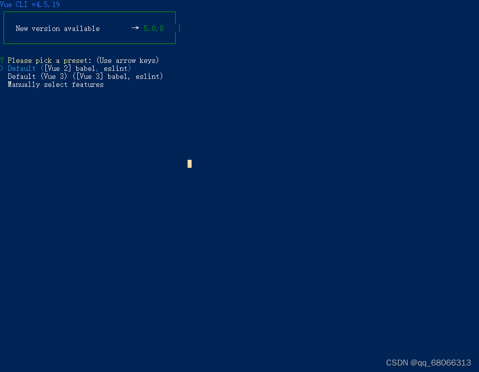 Vue-cil创建项目报错SyntaxError: Unexpected token ‘.‘_创建vue项目 unexpected token '.-CSDN博客