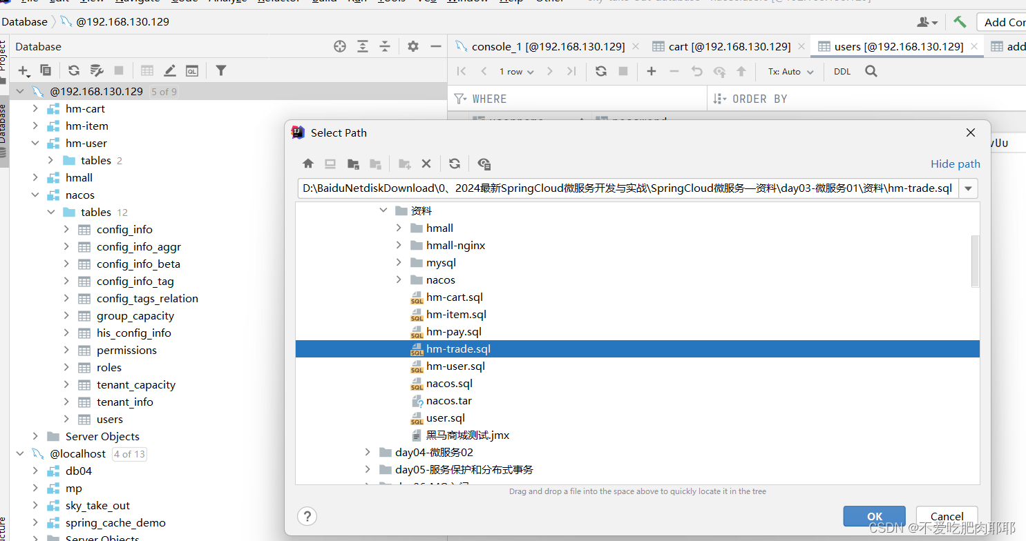 Idea中如何运行sql文件 Idea运行sql文件 Csdn博客