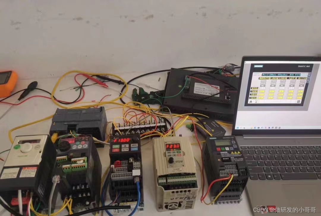 西门子s7-1200plc通过 458modbus通讯控制5台 变频器_s7-1200与多台485通讯-CSDN博客