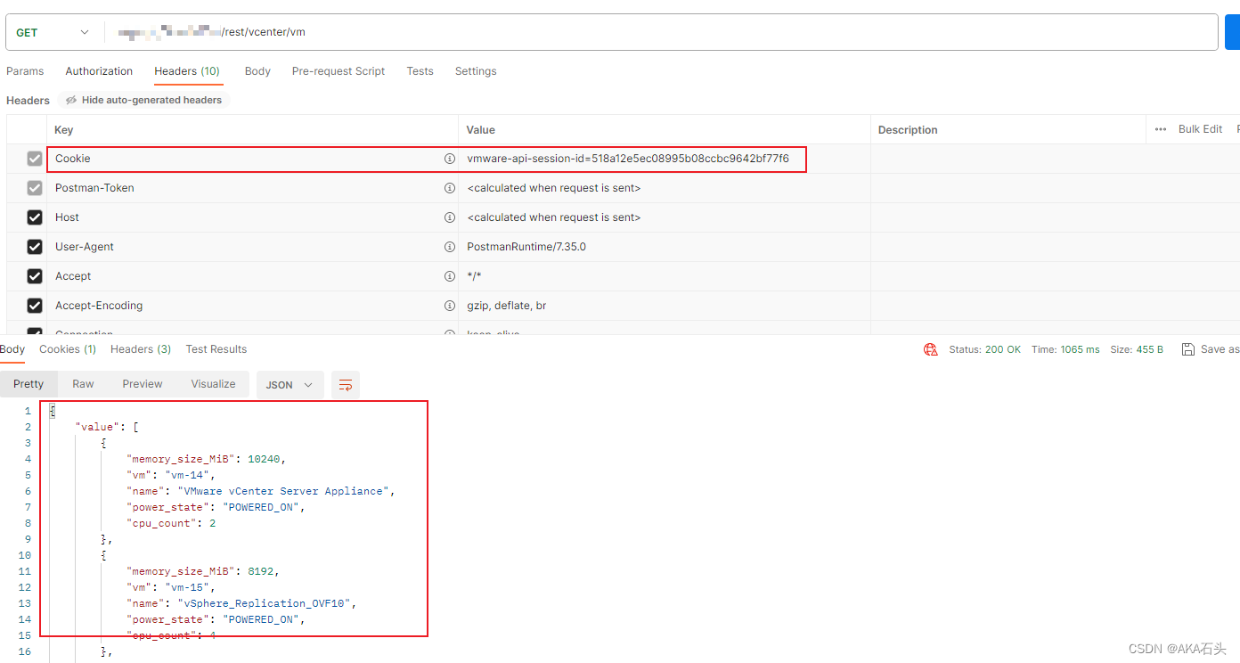 vmware远程 rest 接口调用、认证、java示例代码_vmware rest api-CSDN博客