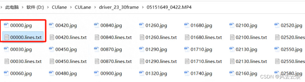 CULane数据集(v1.0)-CSDN博客