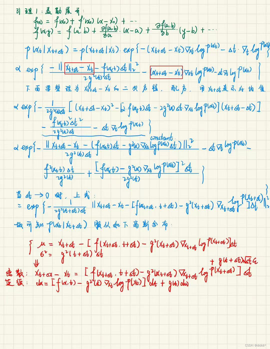 扩散模型（3）——SDE-CSDN博客