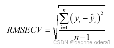 【机器学习】回归算法评估指标全总结(2023最新整理)关键词：MAE、MSE、RMSE、RMSEC、RMSEP、Rc、Rp、R2、RPD(随时补充 源码示例 简单实现)-CSDN博客
