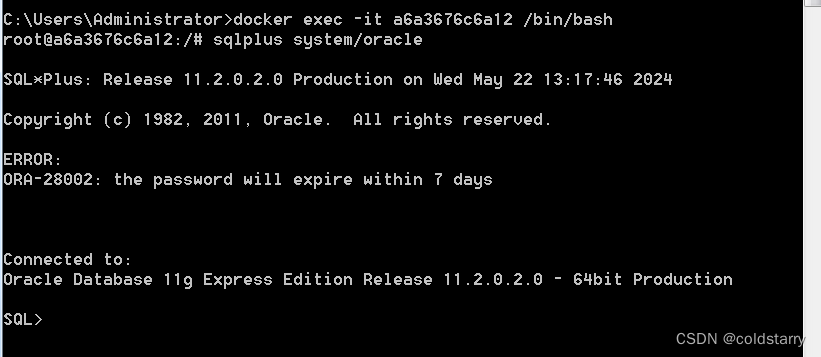 sheng的学习笔记-docker部署数据库oracle，mysql，支持windows和mac_docker部署oracle-CSDN博客