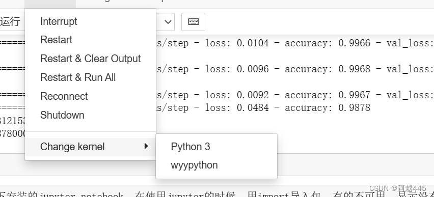 python jupyter notebook解决未导包的问题：ModuleNotFoundError: No module named ‘keras‘_下载了keras但是在jupyter ...