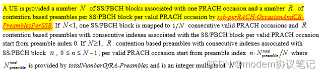 NR PRACH(四)PRACH与SSB的映射-CSDN博客
