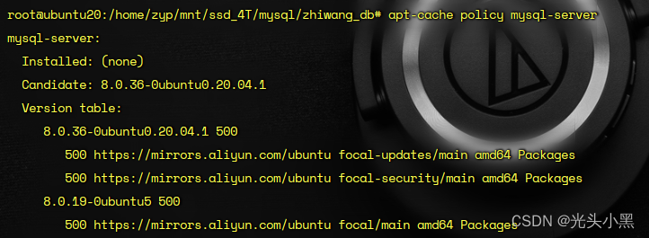 ubuntu20.04安装mysql5.7，并实现更改数据目录_ubuntu20默认的mysql是什么版本-CSDN博客