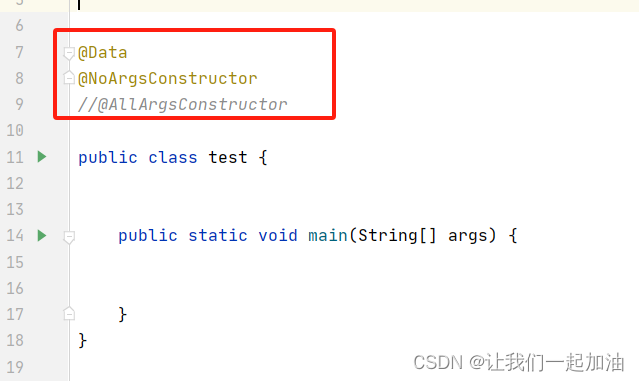 @NoArgsConstructor、@AllArgsConstructor、@RequiredArgsConstructor的区别和@Data和@Builder的用法以及在idea中使用的 ...