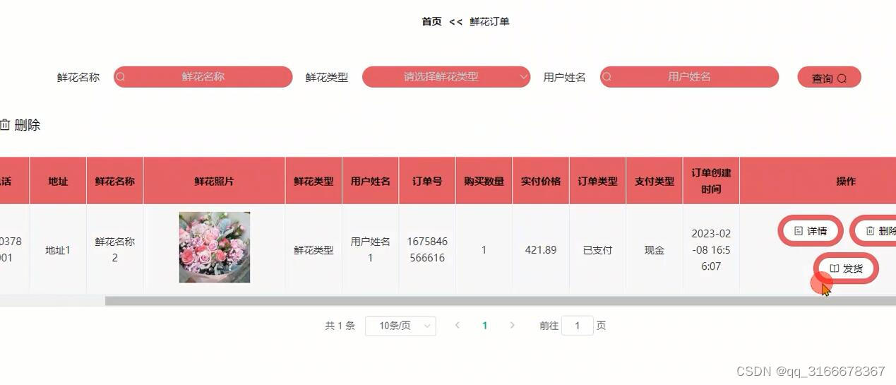 基于android的鲜花知识分享与商城销售系统的 微信小程序基于android的花店销售管理系统 Csdn博客 3175