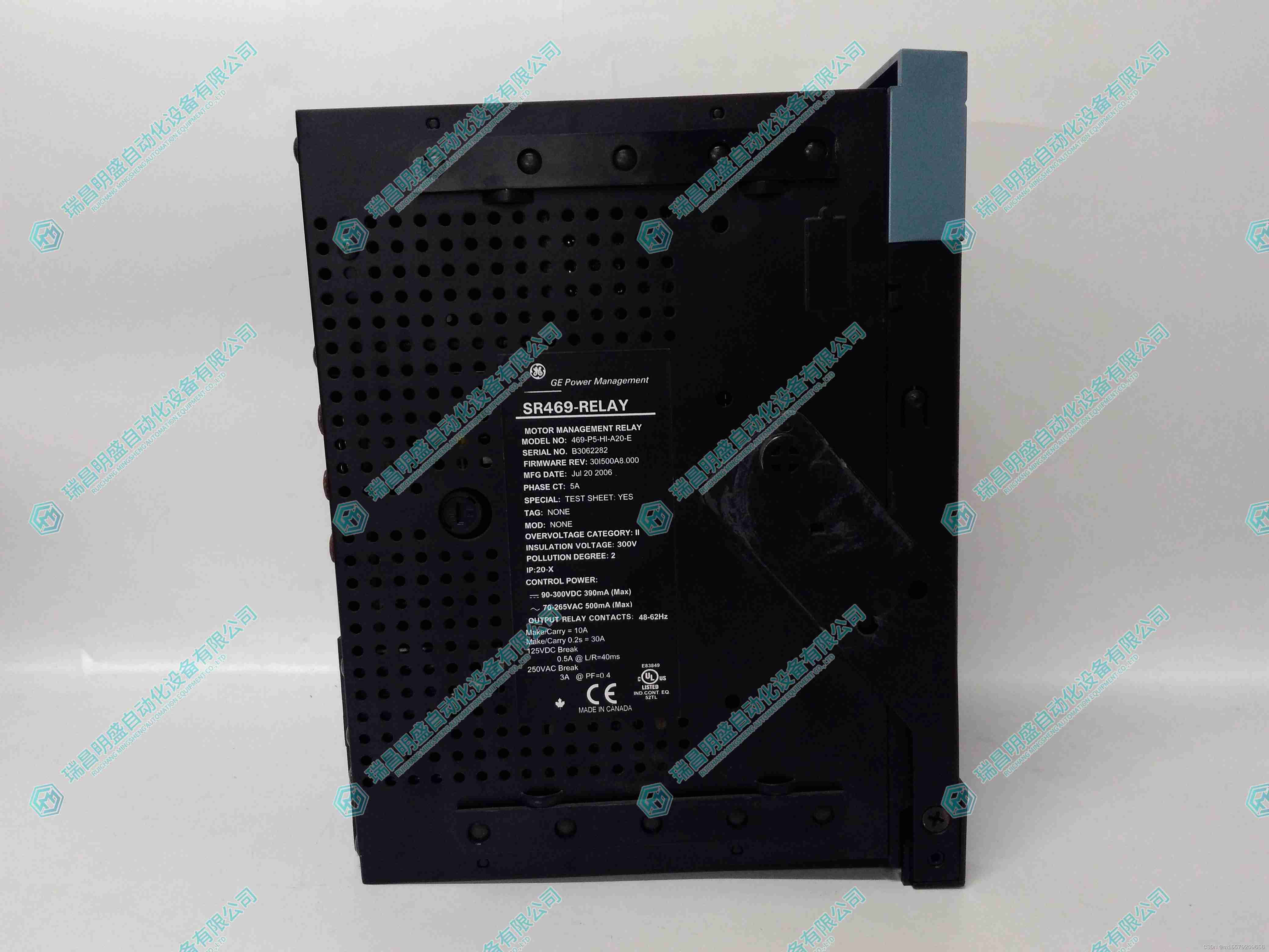 GE SR469-P5-HI-A20-E 电机保护装置_sr469-case 469-p5-hi-a20-e-CSDN博客