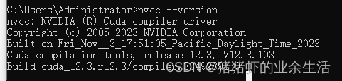 NLP深度学习环境配置，cuda12.1(我电脑是12.3） + python=3.10 + pytorch==2.1.0 +当前日期下对应的最新的anoconda+ 2022 ...