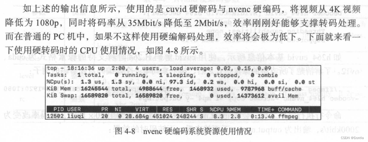 ffmpeg教程笔记（C++ffmpeg库应用开发）命令行使用篇——第四章：Fmpeg转码——ffmpeg硬编解码（硬件编解码）——Nvidia GPU、Intel QSV、树莓派、OS X ...