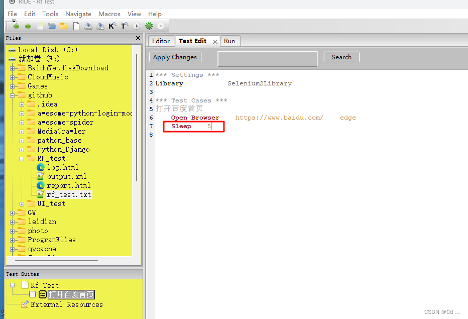 RF+Selenium打开浏览器后退出_rf打开浏览器-CSDN博客
