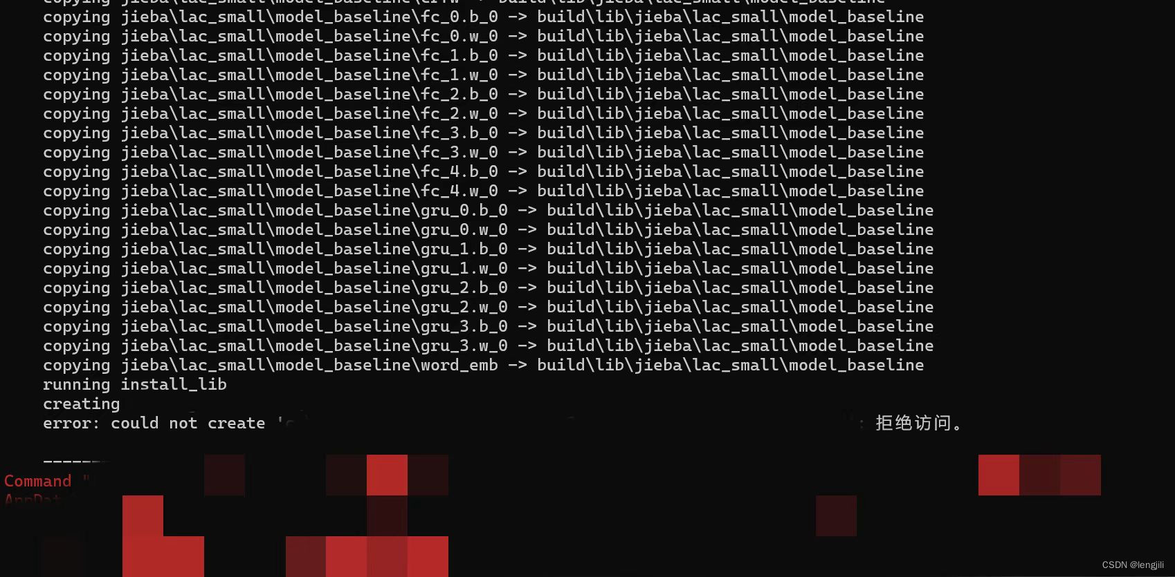 安装jieba遇到问题:could Not Create无忧python安装jieba库 Couldnt Create Build Csdn博客
