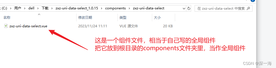 Zxz Uni Data Select 插件，uniapp项目vue3，下拉框可搜索，使用问题解决，如何使用，类型声明，自动扫描全局使用，插件文件eslint报错，组件导入。input点击出现