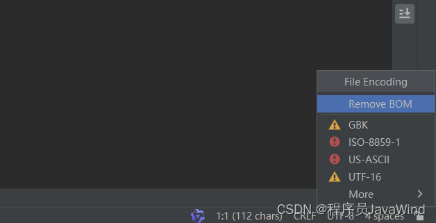 Springboot项目启动出现：java: 非法字符: ‘\ufeff‘ 解决方案_java启动的时候出现 非法字符-CSDN博客