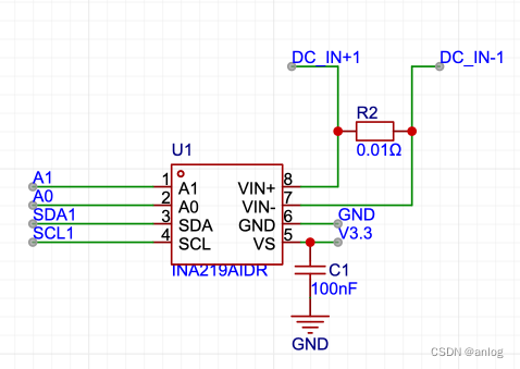 INA219 26V 12 位 I2C 输出数字功率监测器_ina219 i2c-bus-CSDN博客