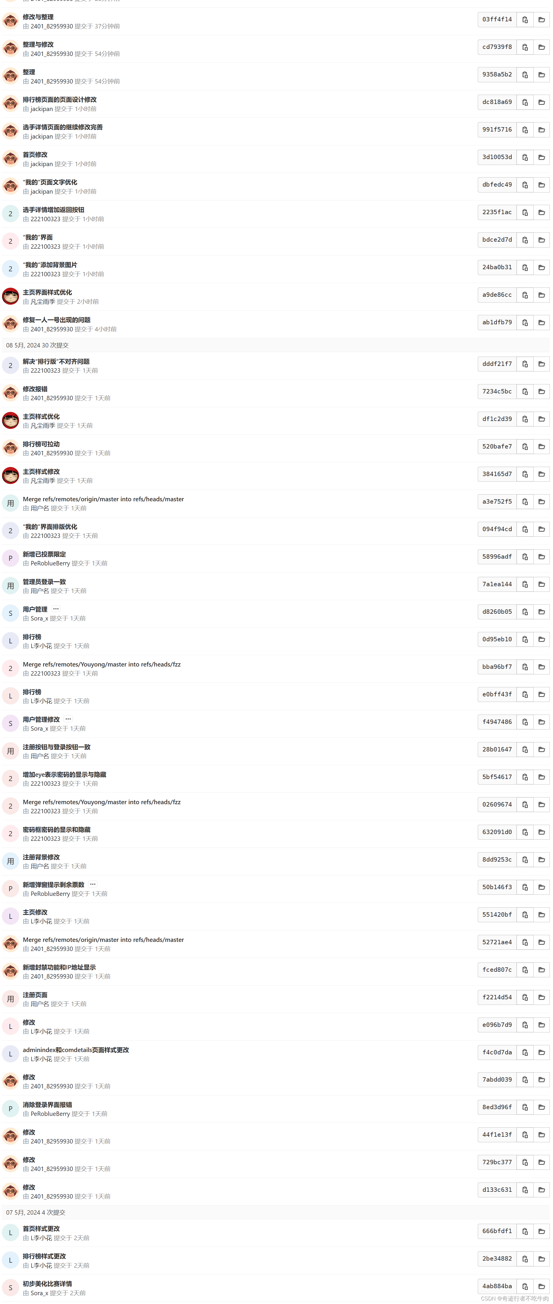 奇迹行者不吃牛肉——gitcode团队实战总结 Csdn社区 