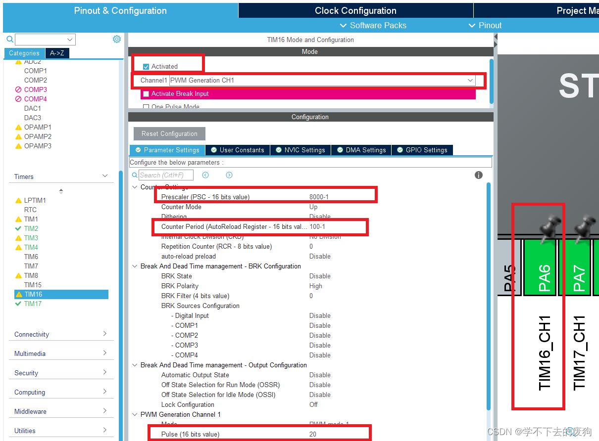 蓝桥杯CT117E_M4（G431）-PWM（Output Compare+Input Capture）_蓝桥杯输入捕获-CSDN博客