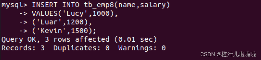 Mysql数据库学习笔记之数据表的基本操作（linux系统）linux终端mysql创建表 Csdn博客 