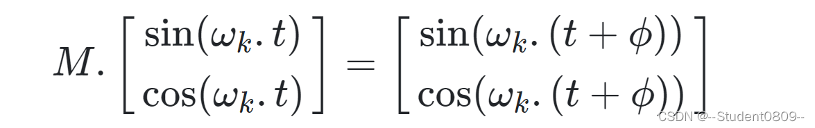 对Positional Embedding的sin-cos对的解释_sin position embedding-CSDN博客