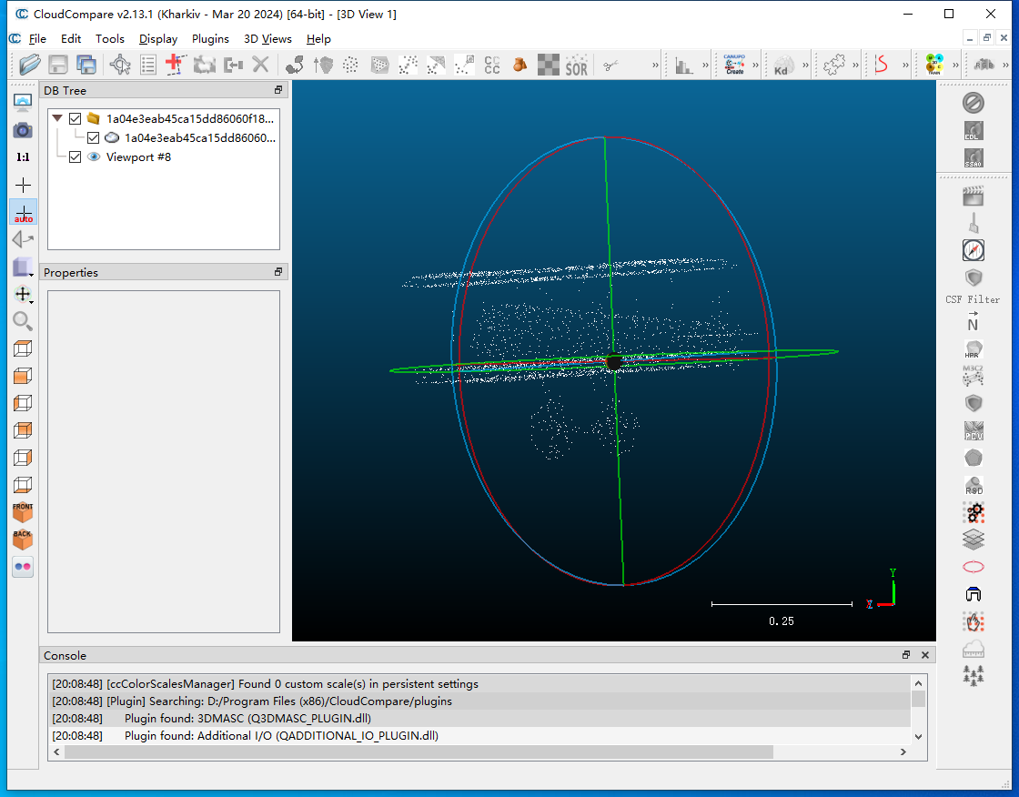 CloudCompare视频录制（图文教程）_cloudcompare 动画-CSDN博客