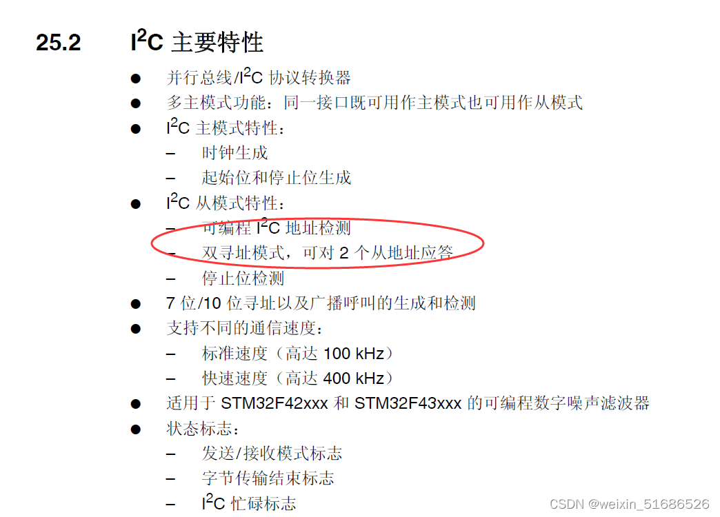 STM32F407寄存器操作（硬件I2C）_f407的硬件iic-CSDN博客