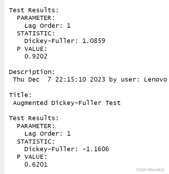 R语言单位根检验详细版-CSDN博客