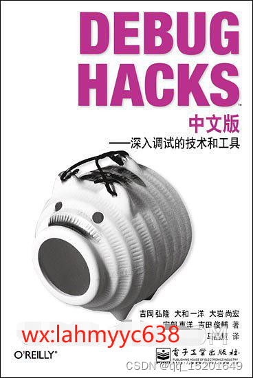 Debug Hacks中文版--深入调试的技术和工具_debug hacks中文版—深入调试的技术和工具-CSDN博客
