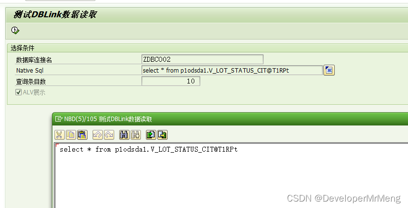 ABAP ADBC_QUERY 测试代码-CSDN博客
