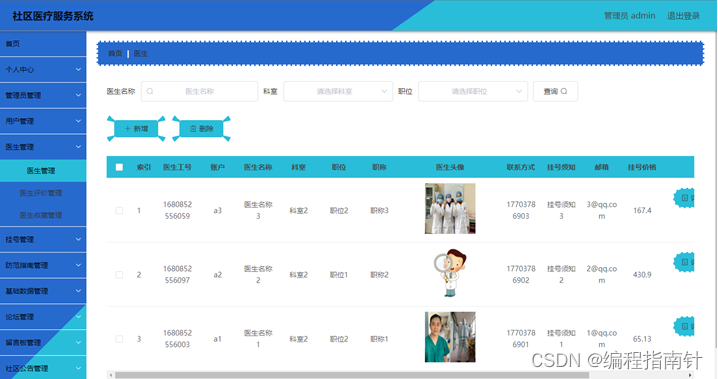 基于springbootvue社区医疗服务系统设计与实现基于springboot的医疗服务 Csdn博客