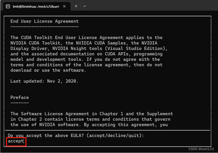 WSL安装Ubuntu和GPU版的Pytorch的安装_wsl pytorch-CSDN博客