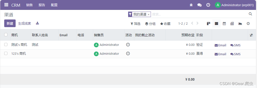 Odoo16 实用功能之tree视图详解(树形视图)odoo16 Tree字段太多 Csdn博客