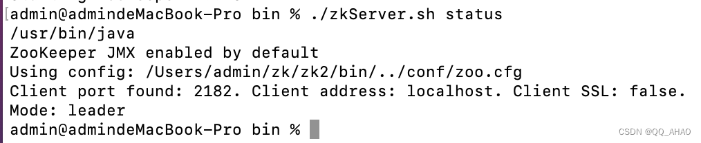 ZooKeeper 实战(一) 超详细的单机与集群部署教程（MacOS）_zk单机部署-CSDN博客