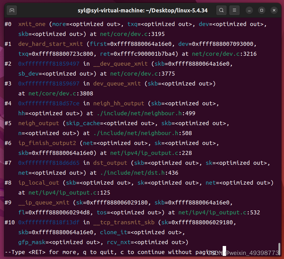 TCP/IP协议栈源代码分析：GDB调试环境搭建及源码分析_ubuntu网络协议栈源码-CSDN博客