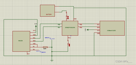 基于STM32F103C8T6与INA226的电压电流表_ina226电流检测原理图-CSDN博客