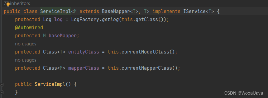 问题：‘getBaseMapper()‘ in ‘com.baomidou.mybatisplus.extension.service.impl.ServiceImpl‘ clashes ...
