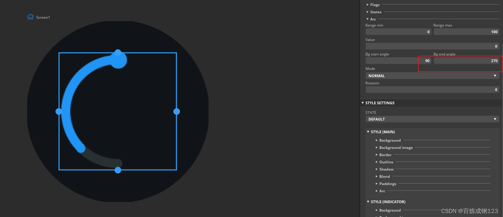 LVGL_V8.3入门三---圆形表盘UI设计-CSDN博客