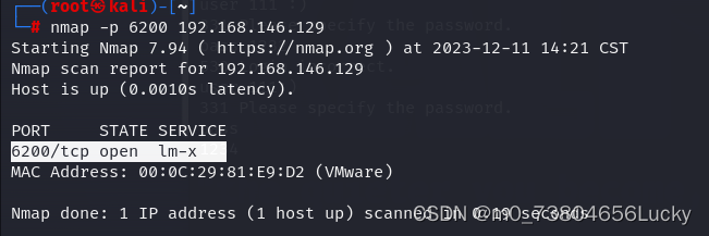 网络渗透测试-远程控制：为什么6200端口变成了一个“后门”_端口渗透-CSDN博客