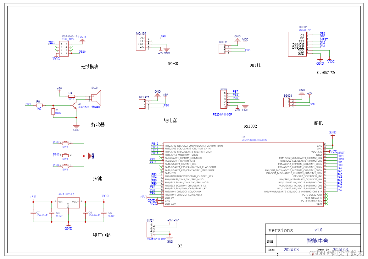 物联网毕设 -- 智能牛舍（STM32+云+APP）_stm32毕设-CSDN博客