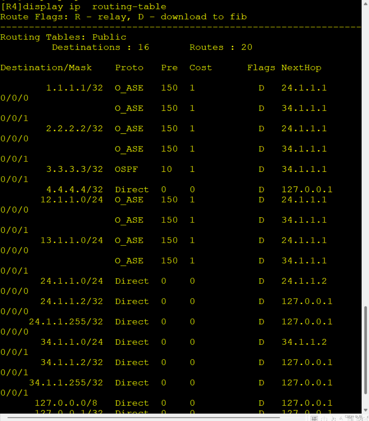 HCIP网络搭建实验4——5分钟学会重发布实验_hcip-storage搭建-CSDN博客