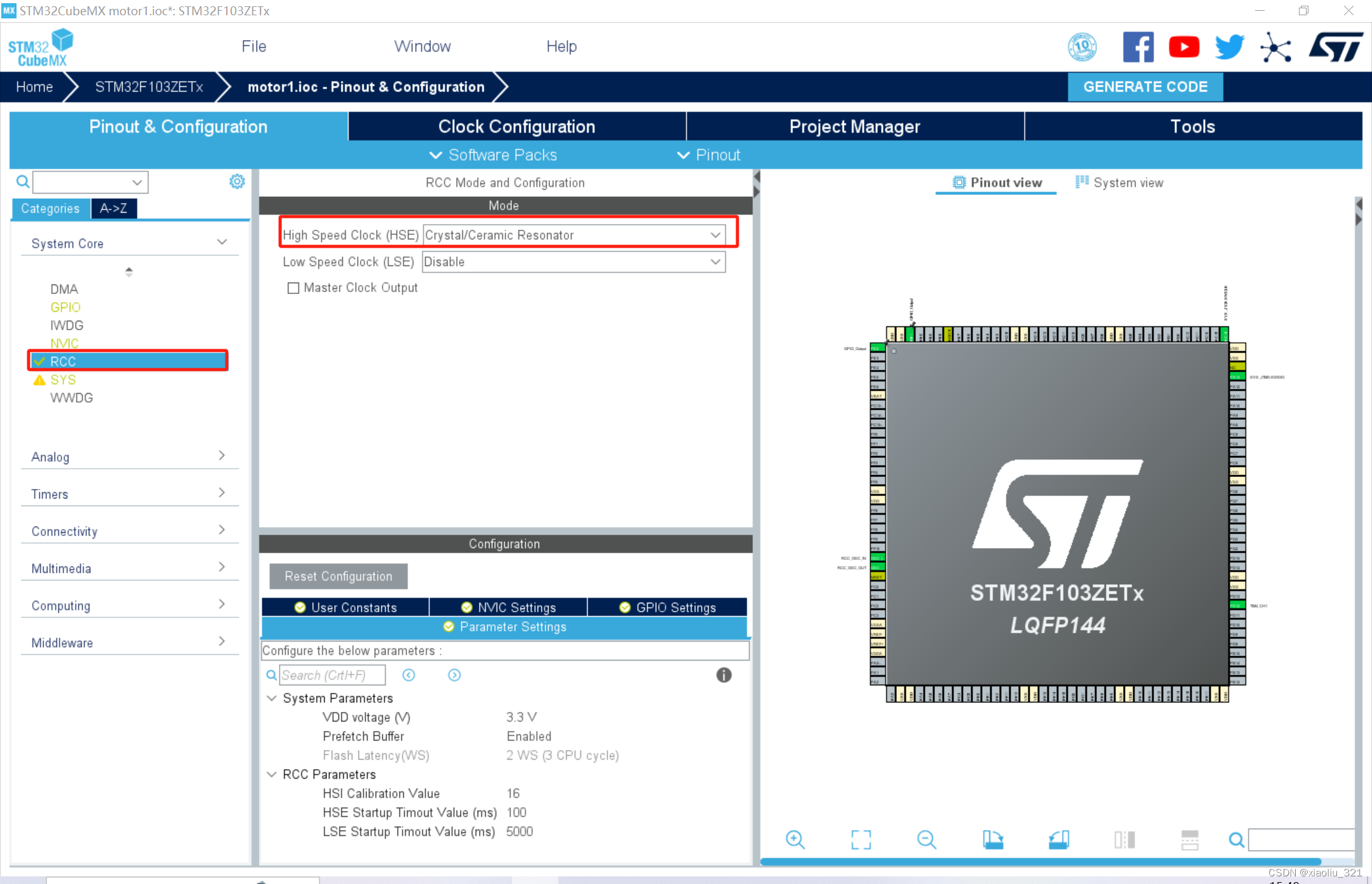用STM32F103ZET6驱动直流电机-CSDN博客