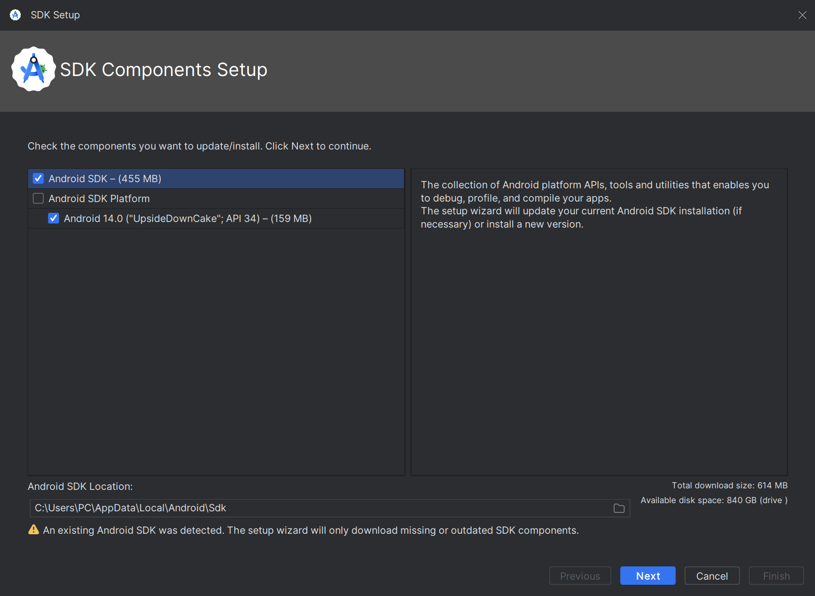 解决AS安装报错：Google APIs Intel x86_64 Atom System Image and 6 more SDK components were not installed ...