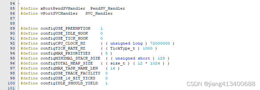 KEIL仿真FreeRTOS总是卡住在HardFault_Handler或者卡在B._freertos卡在死循环里-CSDN博客