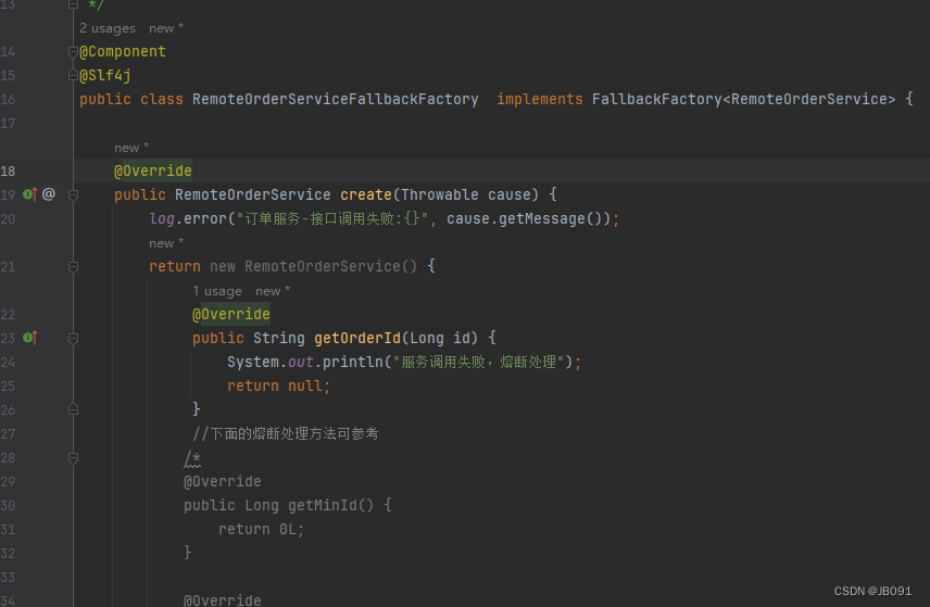 Spring Boot项目整合Nacos, openfeign,hystrix。-CSDN博客